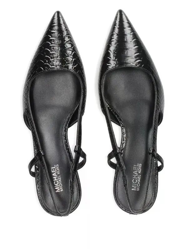 Michael Kors Alora Slingback Pumps - Black