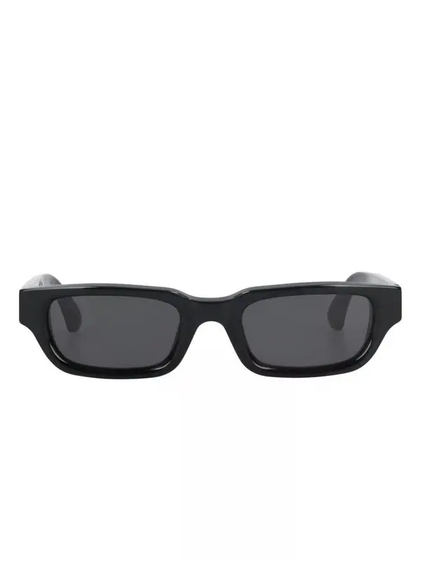 Chimi Rectangle Frame Sunglasses - Black