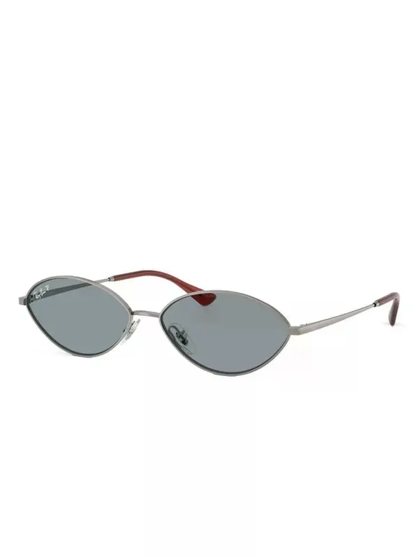 Ray-ban Kai Oval Bio-based Sunglasses - Silver