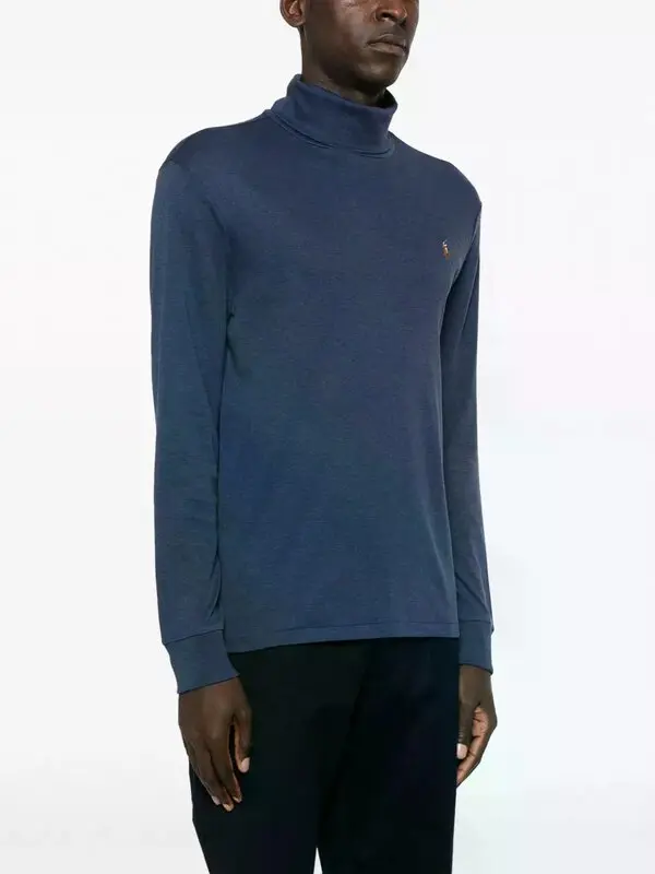 Polo Ralph Lauren Logo-embroidered Roll-neck Jumper