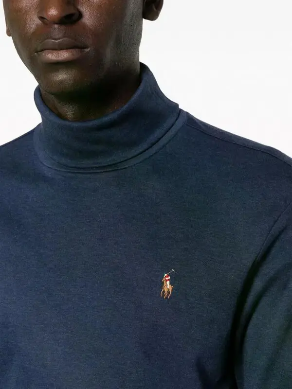 Polo Ralph Lauren Logo-embroidered Roll-neck Jumper