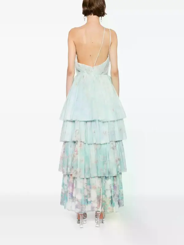 SAIID KOBEISY Floral-printed Dress