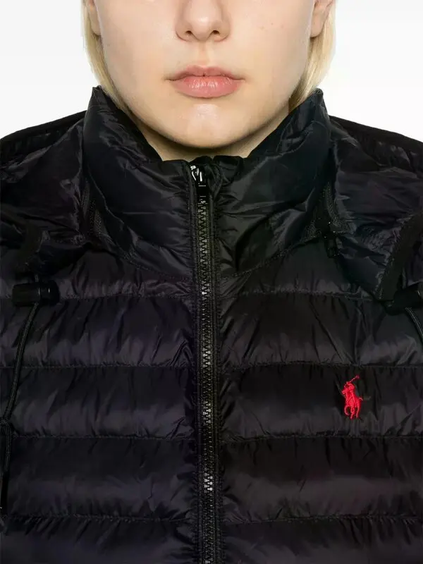 Polo Ralph Lauren Quilted Gilet With Embroidered Pony - Blue