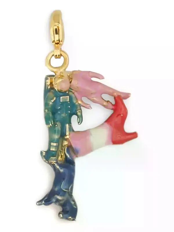 Marni Alphabet "p" Charm Pendant - Multicolour