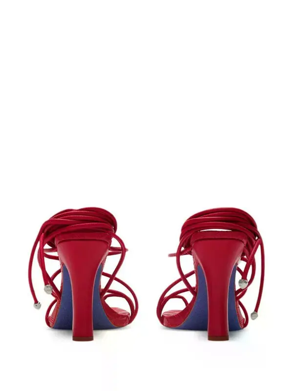 Burberry Ivy Shield 105mm Strappy Sandals