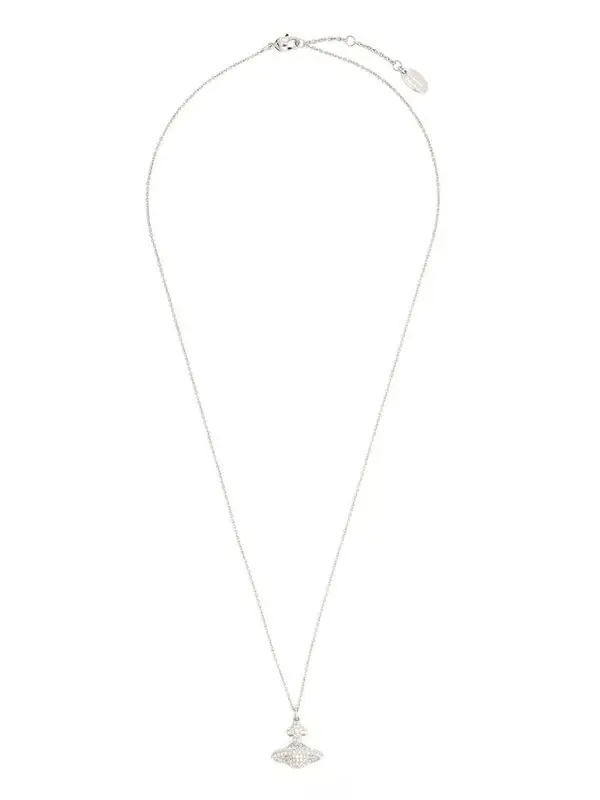 VIVIENNE WESTWOOD Small Grace Orb Pendant Necklace - Silver