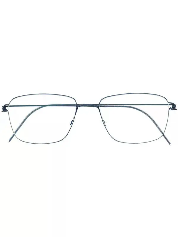 LINDBERG Square Frame Optical Glasses - Blue