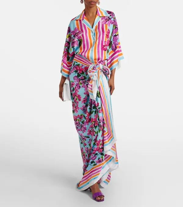 Dolce & Gabbana Floral Scarf