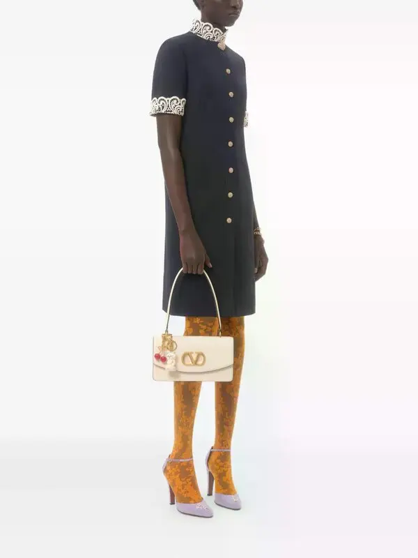 Valentino Garavani Crepe Couture Midi Dress - Blue