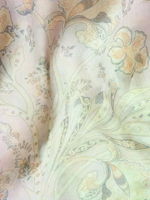 Etro Floral-print Short-sleeved Shirt
