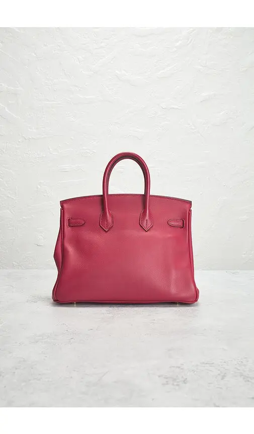 FWRD RENEW Hermes Birkin 25 Handbag - Red