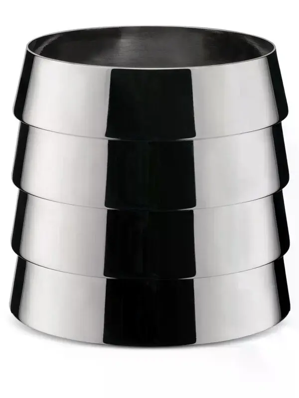 ALESSI Stacked-effect Cup - Silver