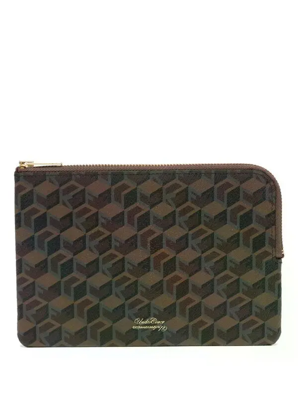 Undercover Graphic-print Wallet - Brown