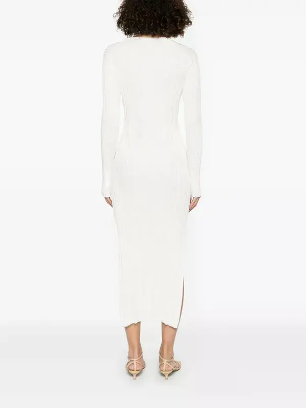 Loulou De Saison Eldara Midi Dress - Neutrals