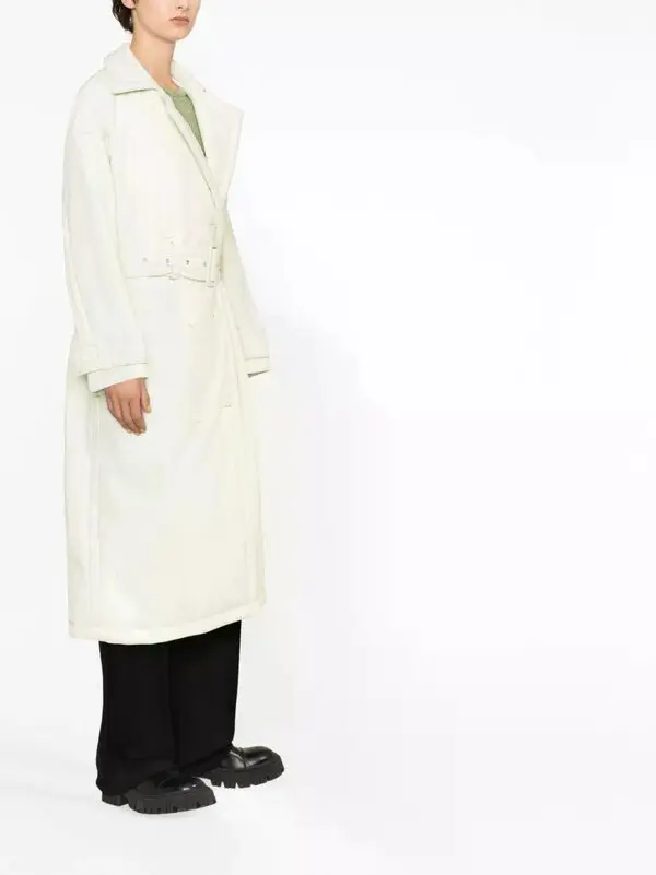 STAND STUDIO Emily Double-breasted Belted Trench Coat