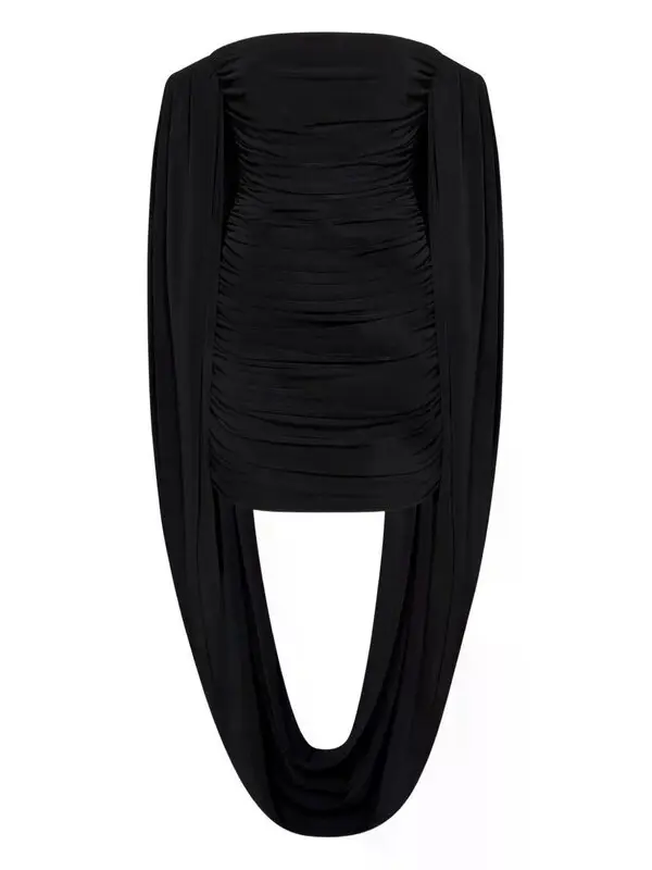 MONOT Draped Ruched Top