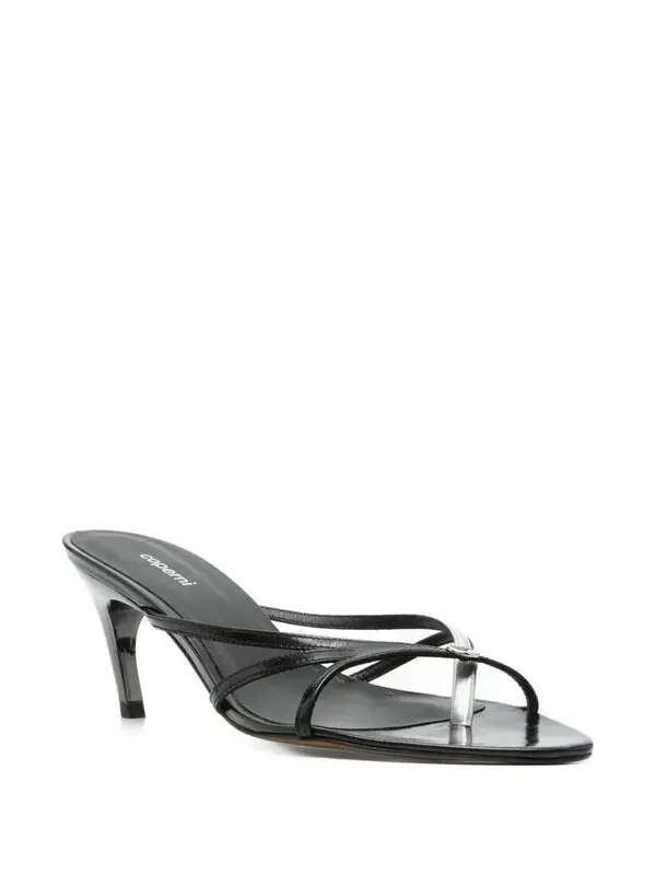 Coperni 80mm Leather Heeled Sandals