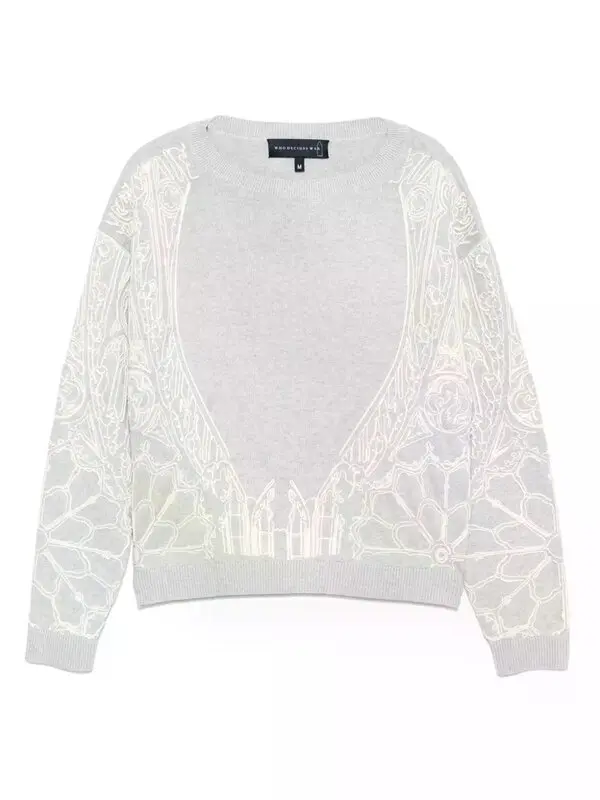 WHO DECIDES WAR Notre Dame Jumper