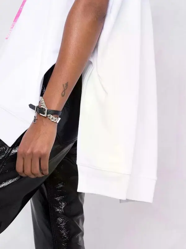Philosophy Di Lorenzo Serafini Sleeveless Logo-print Hoodie