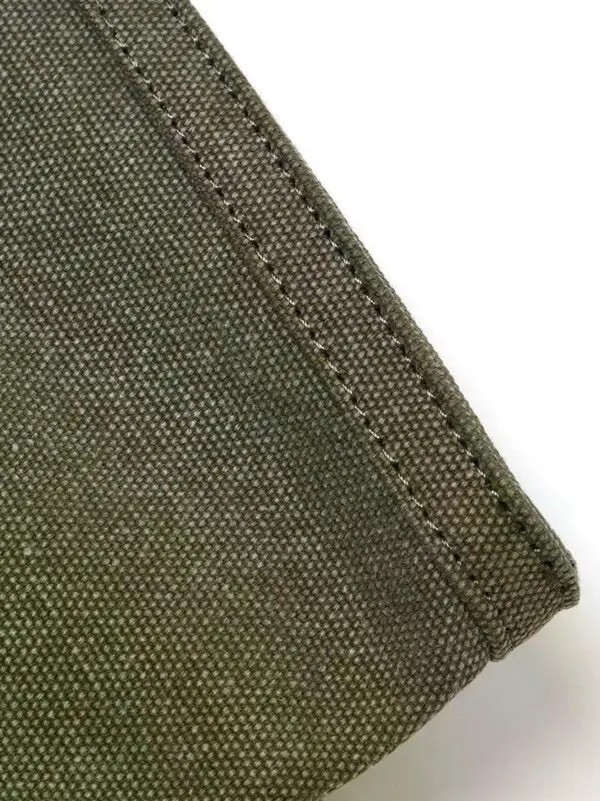 A.p.c. Logo Print Tote Bag - Green