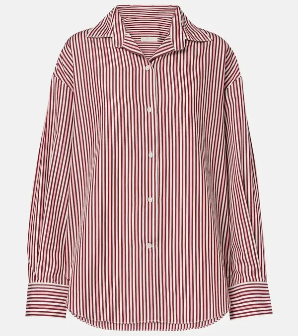 Faithfull The Brand En Vau Striped Cotton Shirt - Multicoloured