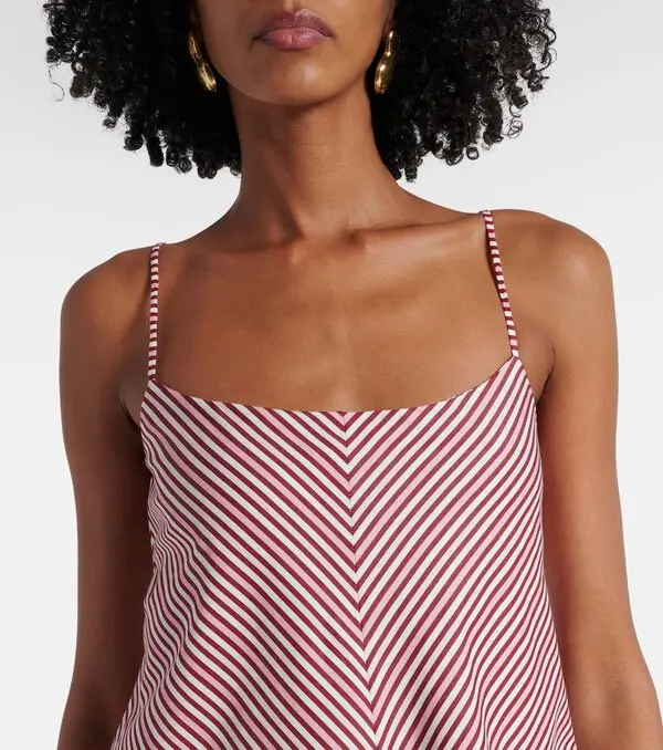 Faithfull The Brand Daniela Striped Cotton Mini Dress - Multicoloured