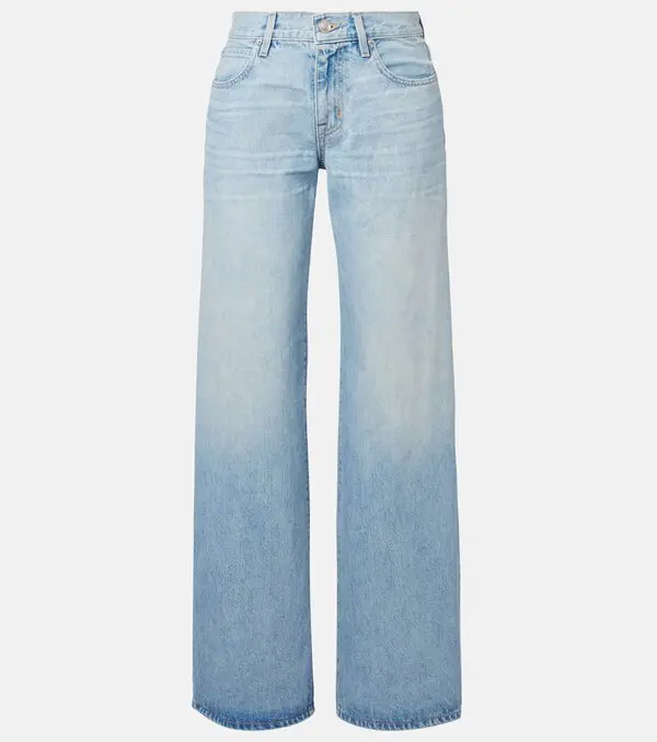 SLVRLAKE Mica Wide-leg Jeans - Blue
