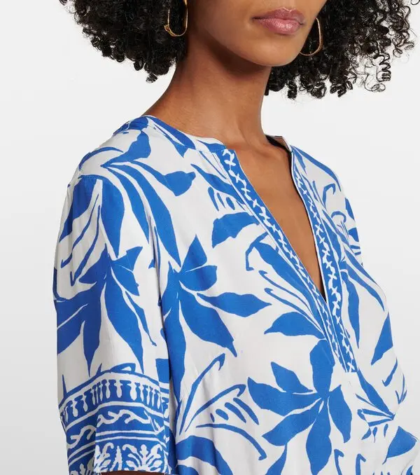 Velvet By Graham & Spencer Vanessa Printed Shirt Dress