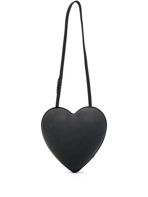Moschino Heartbeat Shoulder Bag - Black
