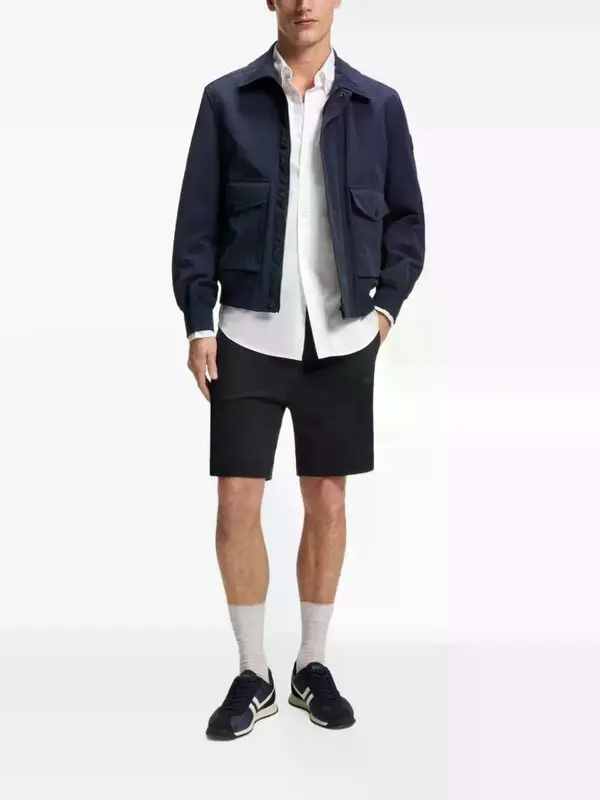 BOSS Logo Patch Track Shorts