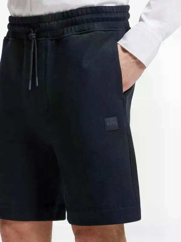 BOSS Logo Patch Track Shorts