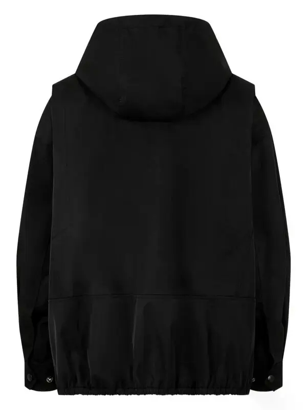 STUDIO TOMBOY Hooded Utility Jacket - Black
