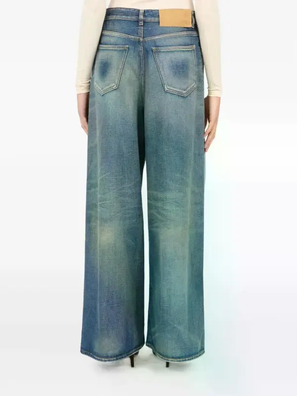 MAISON MARGIELA Wide-leg Jeans With Gradient Fade