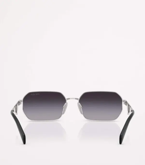 Prada Steel Pr A51s Sunglasses - Silver