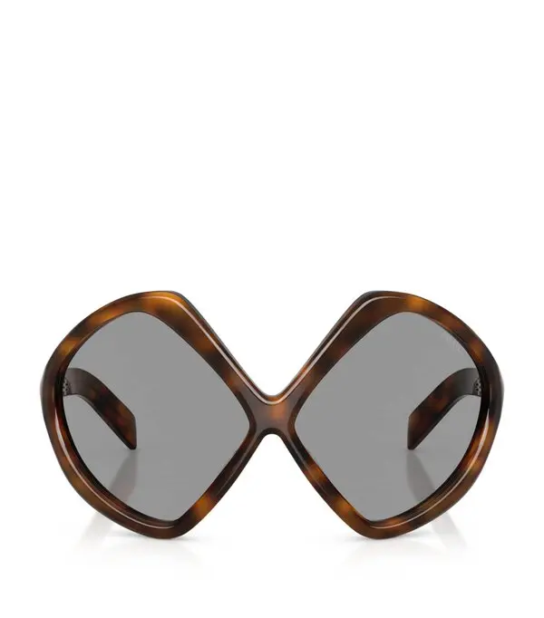 Prada Acetate Pr B21s Sunglasses - Brown
