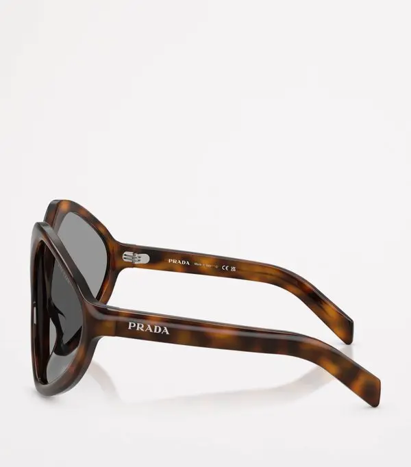 Prada Acetate Pr B21s Sunglasses - Brown
