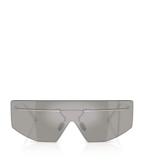 Prada Metal B55s Sunglasses - Silver