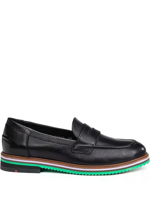 Lloyd Name' Leather Penny Loafers With Contrast Sole