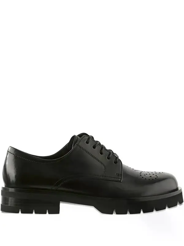 HOGL Rocky Brogues With Perforated Detailing And Chunky Sole