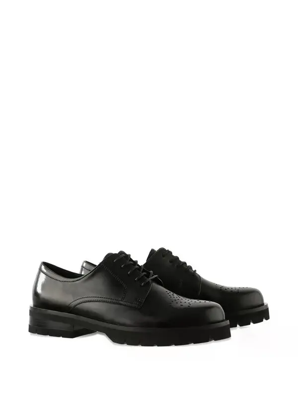 HOGL Rocky Brogues With Perforated Detailing And Chunky Sole
