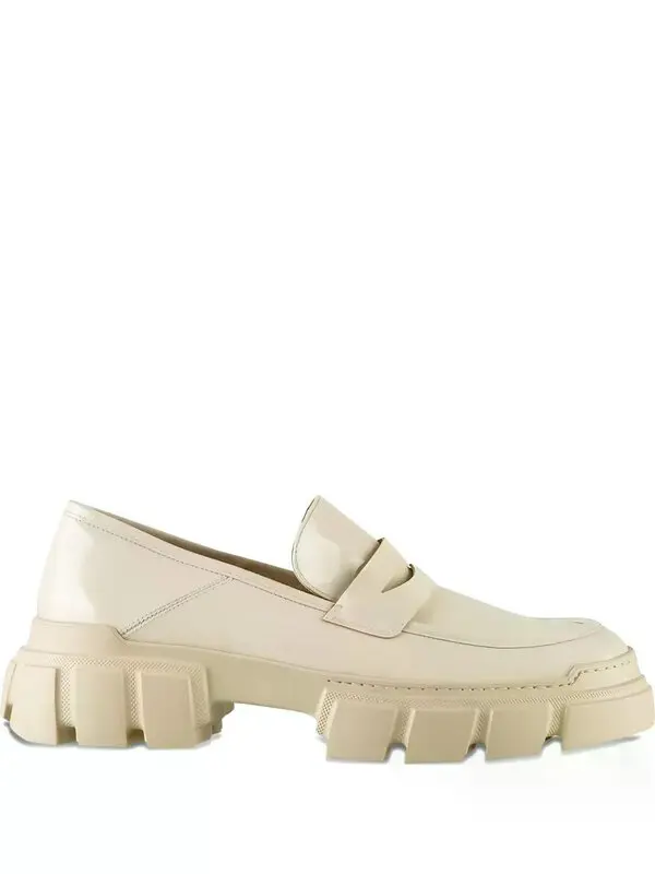 HOGL Chunky-sole Leather Loafers