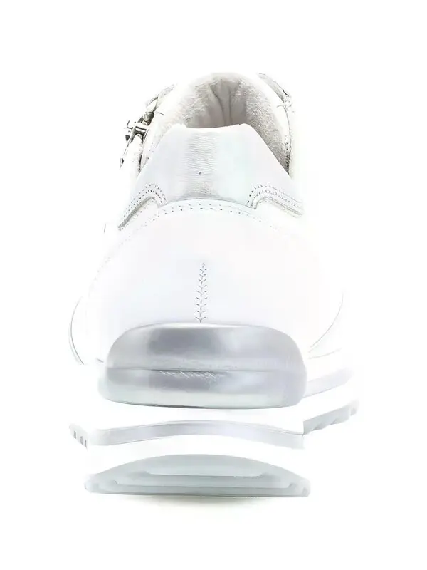 Gabor Lace-up Sneakers With Side Zip Closure