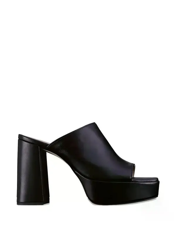 HOGL Carey Block-heel Open-toe Sandals - Black