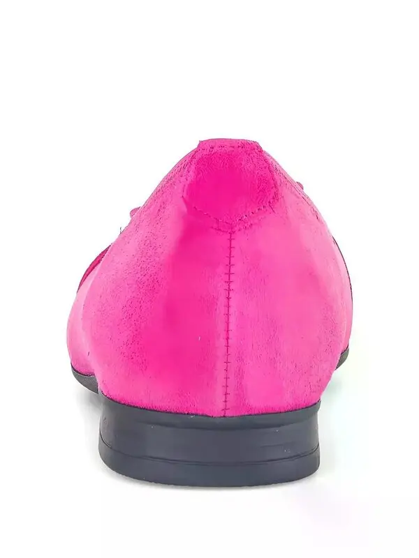 Gabor Buckle-detail Ballet Flats - Pink