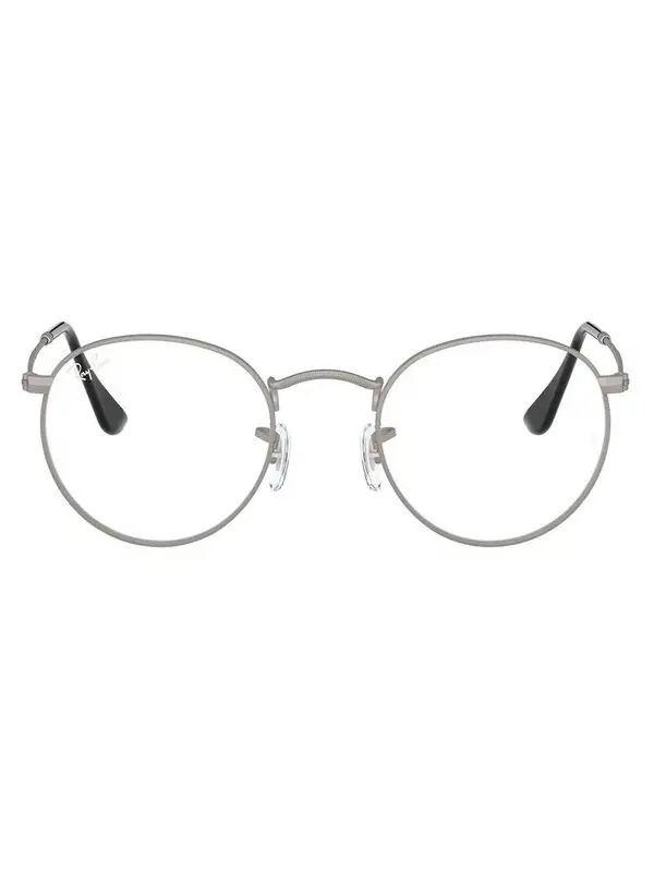 Ray-ban Round-frame Eyeglasses - Silver
