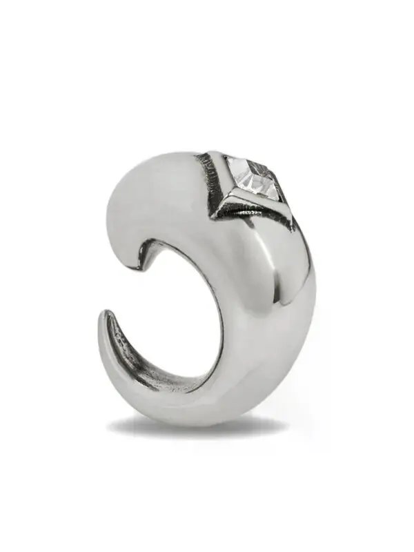 Etro Crystal-embellished Earcuff - Silver