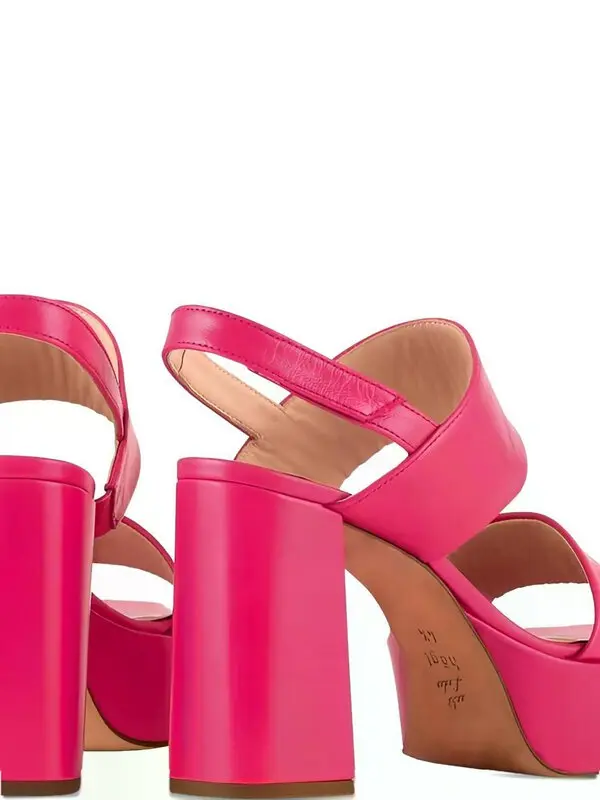 HOGL Cindy Block-heel Platform Sandals - Pink