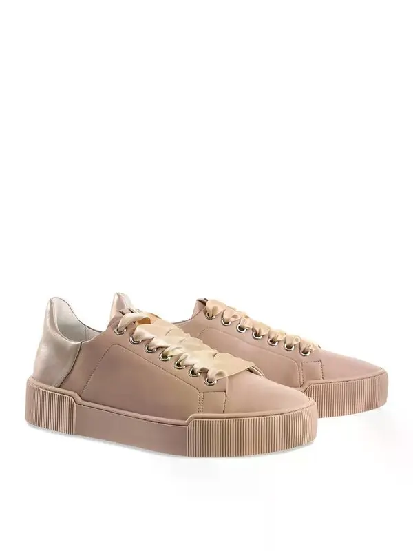 HOGL Blade Metallic-heel Platform Sneakers