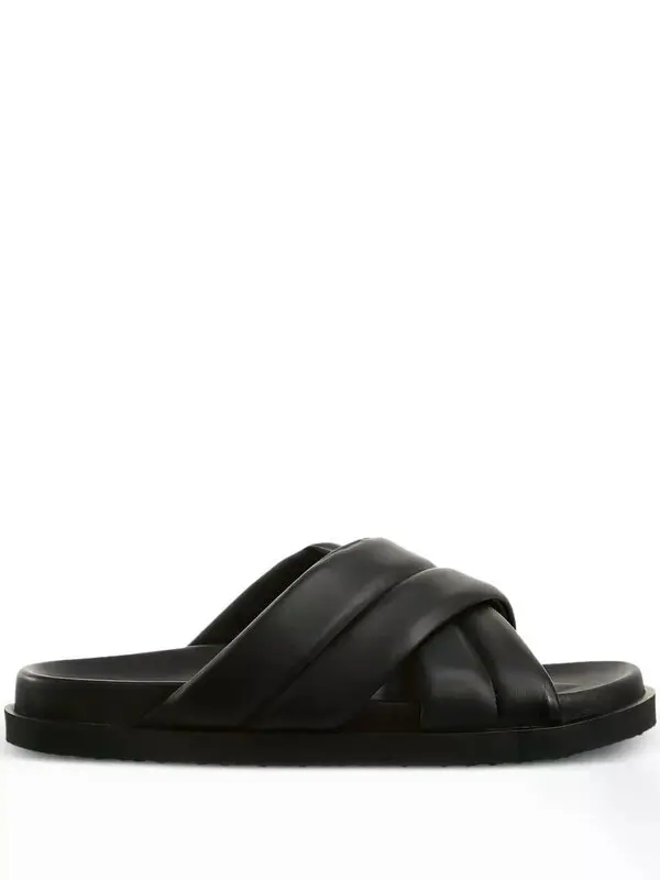 HOGL Tessa Crossover Strap Sandals - Black