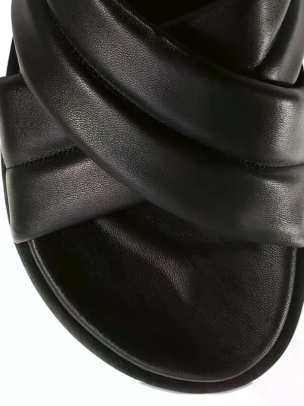 HOGL Tessa Crossover Strap Sandals - Black
